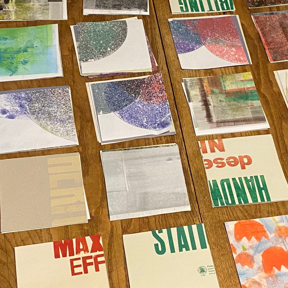 Reusing recycled papers – Princetown Press