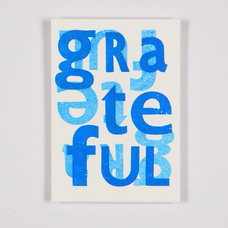 Grateful Poster - Cultivate a Spirit of Appreciation – Princetown Press